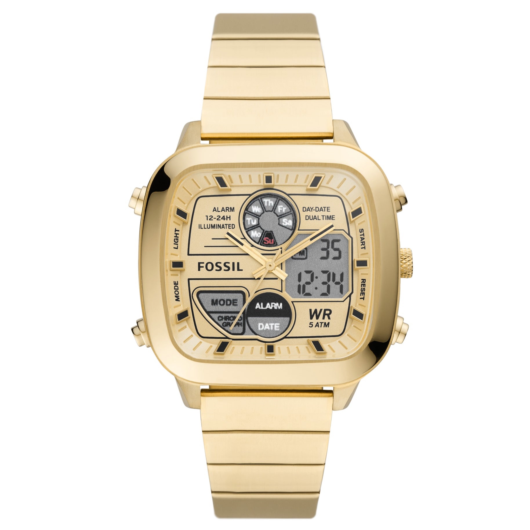 Fossil Retro Analog-Digital FS5889 - Aptimos - Aptimos