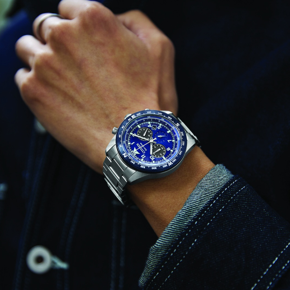 Citizen Eco-Drive Chronograph CA4554-84L - Aptimos - Aptimos